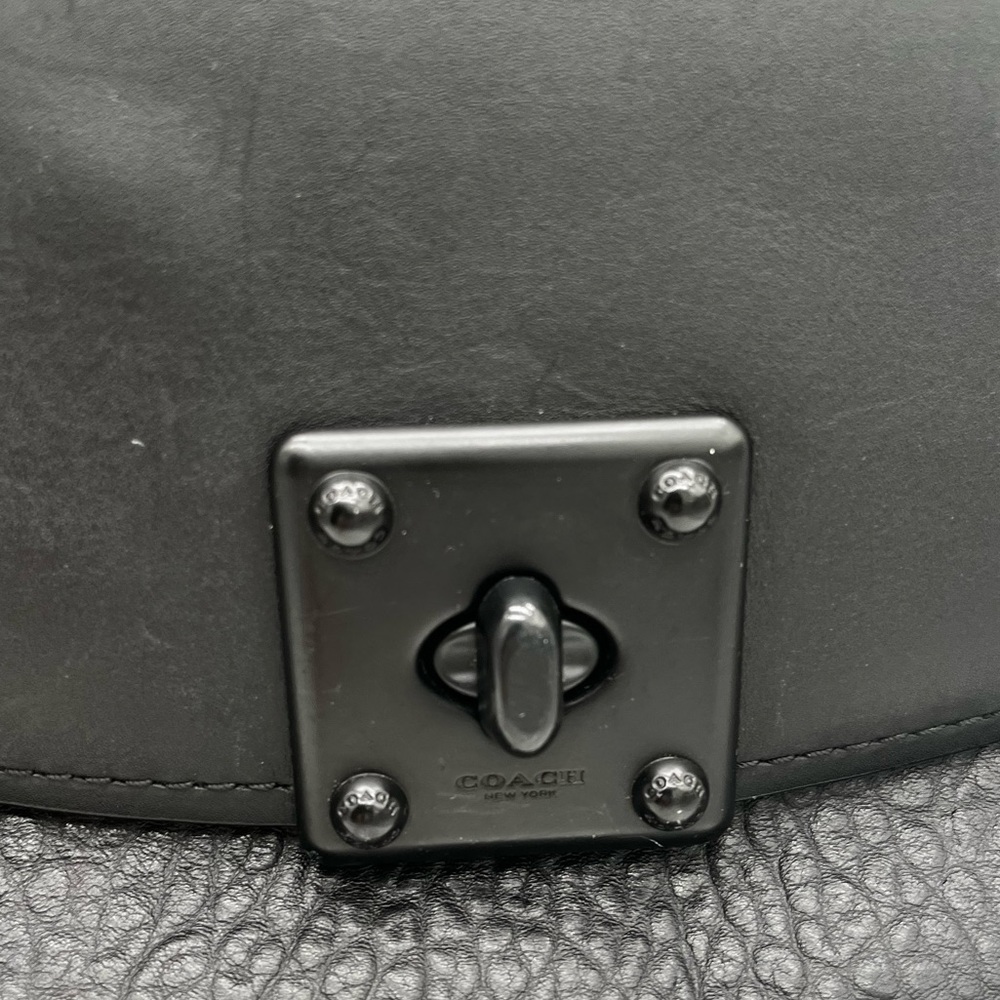 Coach Drifter Satchel - Matte Black - Gem